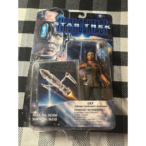Playmates Toys | Toys | Star Trek First Contact Lily Zefram Cochranes ...